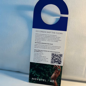 Novotel Luxembourg Suites : Go Green Skip the Clean ! - IMS Luxembourg